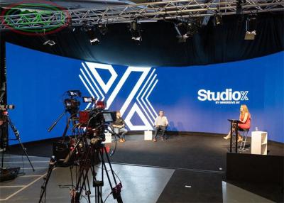 Cina P2.976 HD schermo flessibile interno con serrature ad arco per teatro / stazione televisiva in vendita