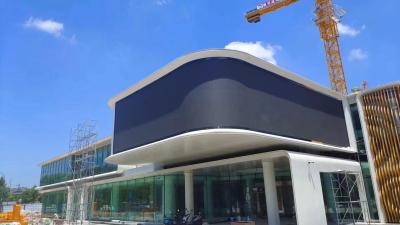 China Pantalla LED exterior con pañales P6 P8 P10 Pantalla LED fija de vídeo en la pared en venta