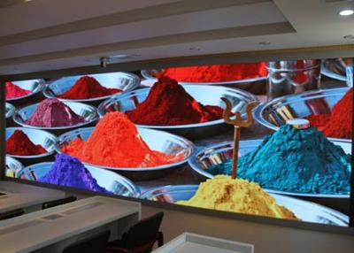 China 2 mm Indoor LED Display High Resolution Video Wall para publicidade de Shopping Mall à venda