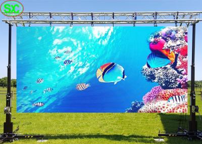 중국 다이 캐스팅 알루미늄 스크린 커스터마이징 풀 컬러 아웃도어 LED P3.91 IP43 광고 스크린 SMD2121 판매용