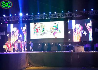 China Placa de exposição P8 de anúncio conduzida exterior alugado móvel para a mostra da fase do evento à venda