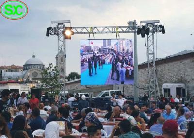 中国 導かれた表示屋外アルミニウムを場合掛けるHD P3.91の高い明るさは死にます 販売のため