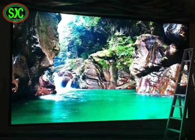 중국 매우 얇은 이음새가 없는 Hd에 의하여 지도된 전시 영상 벽은 피치 3.9mm 주물 내각 화소 죽습니다 판매용