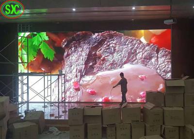 China Indoor 3.91 Stage Background LED Display Video Wall With 3840Hz Refresh Rate for sale