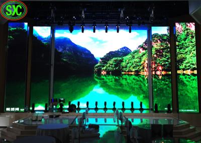 China Pantalla LED a todo color interior delgada P3 para los acontecimientos de alquiler 64dots*64dots de la publicidad en venta