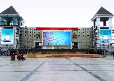 China Outdoor P10 FUll Color Stadium perimeter Large Advertising LED Display Screens for sale
