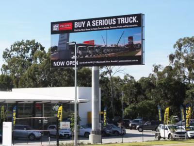 China Waterproof Outdoor Full-Color LED Die-Cast Aluminum Screen With 3-Year Warranty for sale