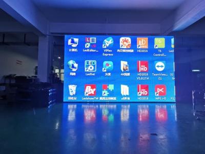 China Hoge helderheid full color led display panel P2 640x640mm huur binnenshuis led reclame scherm voor kerken Te koop