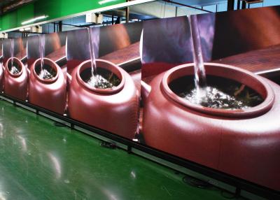 中国 室内型アルミキャビネット フルカラーLEDディスプレイ RGB LED 高エネルギー効率の広告板 販売のため