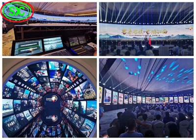 Cina Display a noleggio impermeabile programmabile HD P4.81 1/13 Piattaforma di scansione schermo a LED in vendita