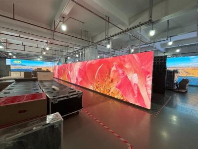China Large Rental Flexible Square Advertising Screen P3.91 Industrial LED Display For Sale for sale