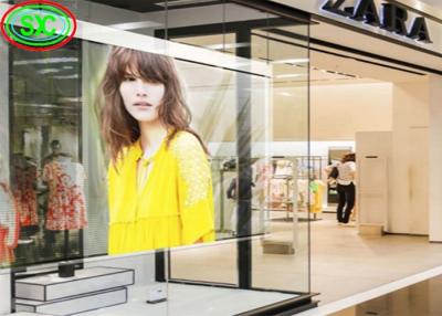 China SMD2121 Ecrã LED transparente G3.91-7.82 para monitores versáteis e funcionais à venda