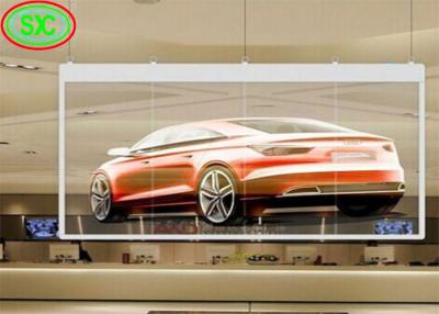 China G3.91-7.82 Ecrã LED transparente com material de gabinete de alumínio à venda