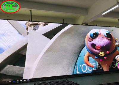 中国 P3.91 室内用フルカラーLEDディスプレイ,防水,密封された鋼製キャビネット 販売のため