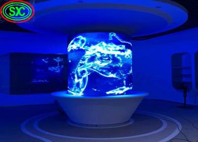Chine Écran transparent de rideau en étape du fond P4.81 LED pour la publicité à vendre