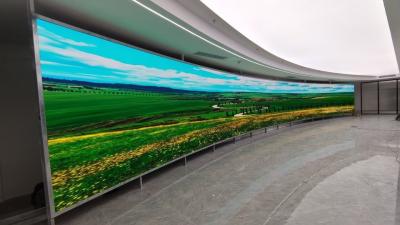 China Aluminum Cabinet Material Fixed Led Display with Customized Cabinet Size and Mtbf 5000 Hours for sale