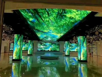 China Innenvermietung Werbung Decken-LED-Display/Hoch-Auflösungs-LED-Bildschirm/Energiespar-LED-Panel zu verkaufen