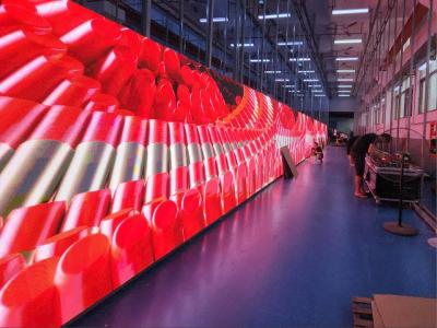 China 1.25 pixel pitch RGB LED-scherm met 10000 uur schermlevensduur en 600*337,5 mm kastgrootte Te koop