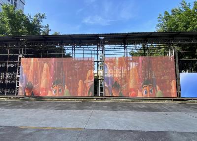 Chine L'affichage vidéo mené extérieur de SMD 3528 RVB, P8 a mené l'écran visuel de mur polychrome à vendre