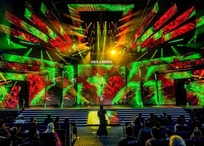 Chine Le mur vidéo HD RGB LED P3.91, Panneau d'affichage LED SMD résistant à l'eau extérieur à vendre