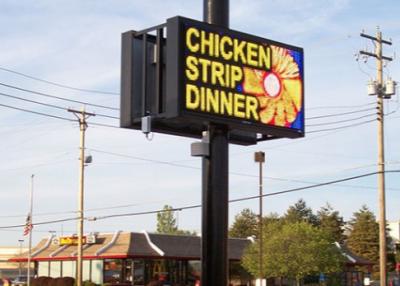 China SMD3535 Full Color Outdoor Advertisement LED Display IP65 320*160mm 3-5 Years Warranty for sale