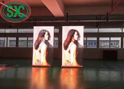 Chine Écran LED intérieur transparent hautement stable, résistant aux intempéries et au design ultra-mince à vendre