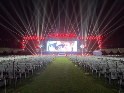 中国 屋外P10 LED表示広告スクリーンは設置1/2詐欺8000mcdを固定した 販売のため