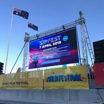 中国 コンサート用 高画質防水LED画面 ピクセル密度 ピクセル/平方メートル 65410 販売のため