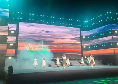 Chine Location de scène de concert en aluminium coulé à l'intérieur Affichage LED couleur P5 HD Grand écran Haute résolution à vendre