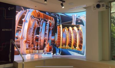 중국 P2-32S 실내 풀 컬러 LED 디스플레이 모듈, 콘스턴트 드라이브와 640*640mm 캐비닛 크기 판매용