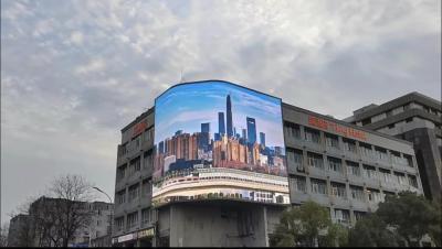 China Outdoor-Full-Colour-LED-Display P6 LED-Display-Bildschirm mit breitem Blickwinkel und hoher Auffrischungsrate zu verkaufen
