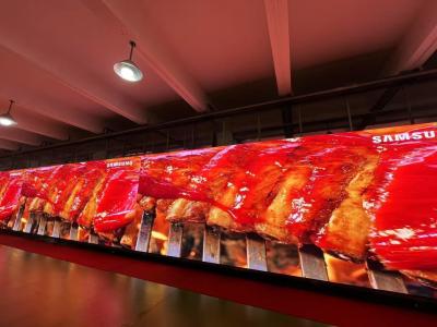 중국 임대 화면 사용자 정의 가능한 소프트 모듈 P4 광고 LED 디스플레이 비디오 벽 회의 SMD2121 판매용