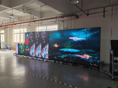 중국 고해상도 SMD2121 RGB LED 디스플레이 다이 캐스트 알루미늄 화면 내구성 64*32 점 행렬 해상도 판매용