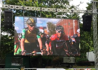 China Exterior de fundição a óleo de alumínio aluguel de estádio LED Display à prova d'água Grande ecrã SMD3535 Ecrã de aluguel à venda