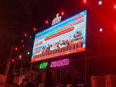 China Material do gabinete de alumínio fundido a pressão Fine Pixel Pitch LED Panel 320X160mm para desempenho de exibição final à venda