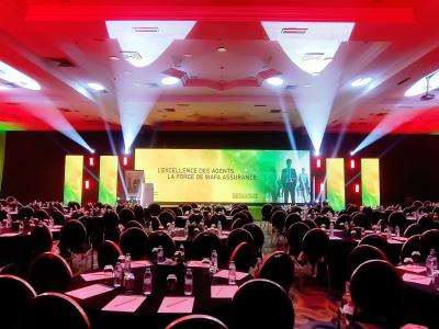 중국 1000CD/SQM 밝기의 고해상도 LED 디스플레이 및 CE/ROHS/FCC 표준 판매용