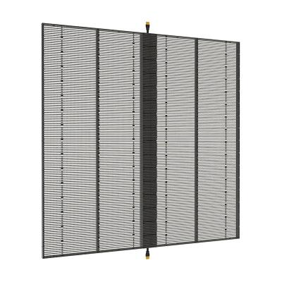 중국 고객 요구 사항 알루미늄 캐비닛과 투명한 LED 디스플레이 P3.91-7.82 판매용