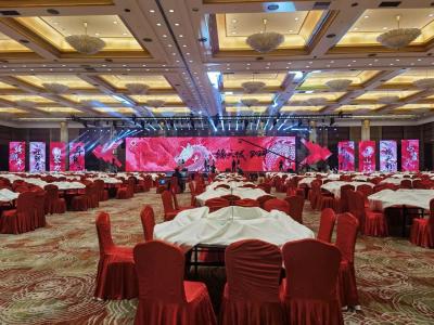 중국 500x500mm Cob P1.2 P1.5 P1.9 P2.6 P2.9 실내 오른쪽 각 LED 디스플레이 화면 90도 코너 LED 비디오 벽 판매용