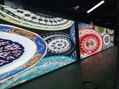 중국 무대 배경 P3.91 실내 임대 광고 화면 NOVA LSN 시스템 판매용