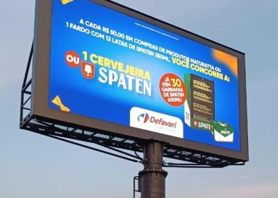 China Publicidade rodoviária P8 Área exterior à prova d'água Full Color LED Video Screen com CE RoHS FCC CCC UL Certificados à venda