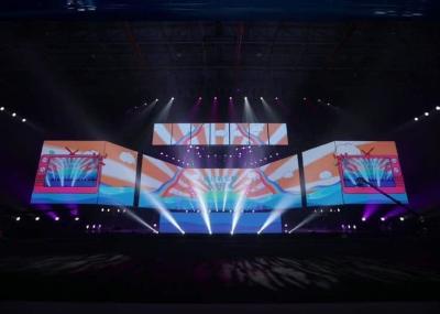 China Aluguel de tela de publicidade LED à prova d'água exterior P3 1200 Nits à venda