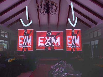 중국 고화질 2500nits 밝기 전색 LED 렌터 스크린 야외 160000/sqm 픽셀 밀도 판매용