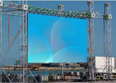 China Ecrã de LED a cores externas P8 fixado impermeável IP65 1/16 Modo de varredura à venda