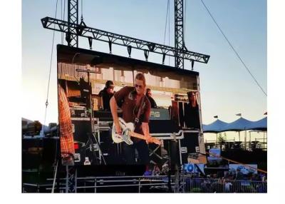 China Estádios e eventos esportivos Manutenção frontal Grande ângulo de visão P10 LED Video Wall HD à venda