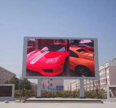 China Waterproof Connectors P10 SMD Outdoor Full Color LED Display with IP65 Protection Grade for Outdoor Advertising for sale