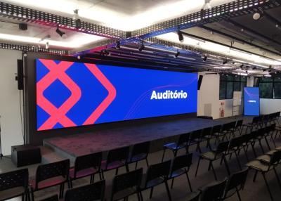 China Pantalla LED a color para interiores, paso de píxel de 4 mm, SMD2121 en venta