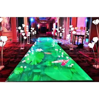 Cina 220V Voltage LED Dance Floor Alta luminosità Epistar Chip con etichetta del cliente inclusa Sì in vendita