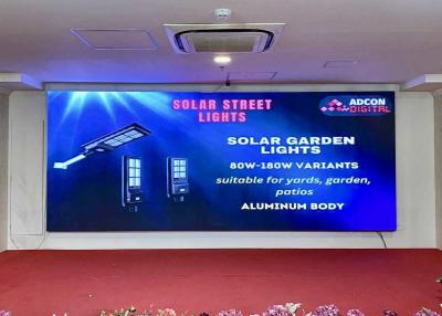 China COB P1.25 Armário de alumínio para fundição a óleo de alumínio para interiores Display LED a cores completas DC5V Módulo publicitário 160 * 160mm à venda