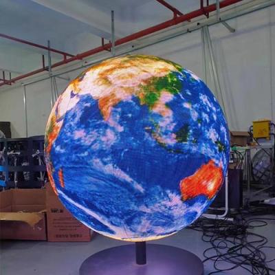 중국 320*160mm 모듈 크기 구형 LED 스크린 최대의 성능을 위해 정비 및 에피스타 LED 칩 판매용