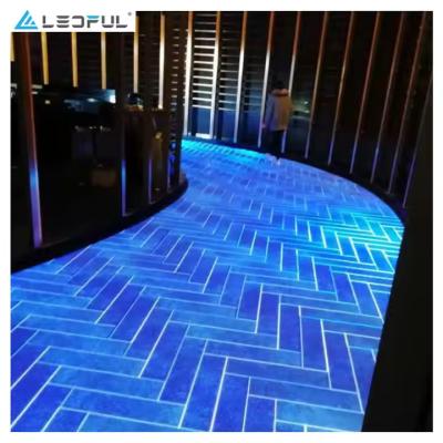 Eventos de festa Indoor Outdoor Led Dance Floor Screen 500*1000mm Cabinets Full Color